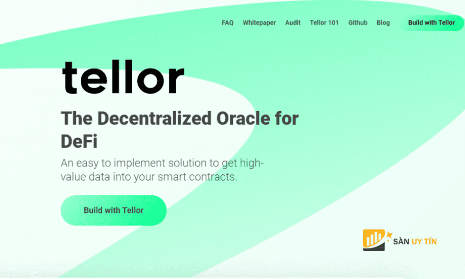 Tellor (TRB) là gì? Tương lai của dự án Tellor (TRB) - SANUYTIN