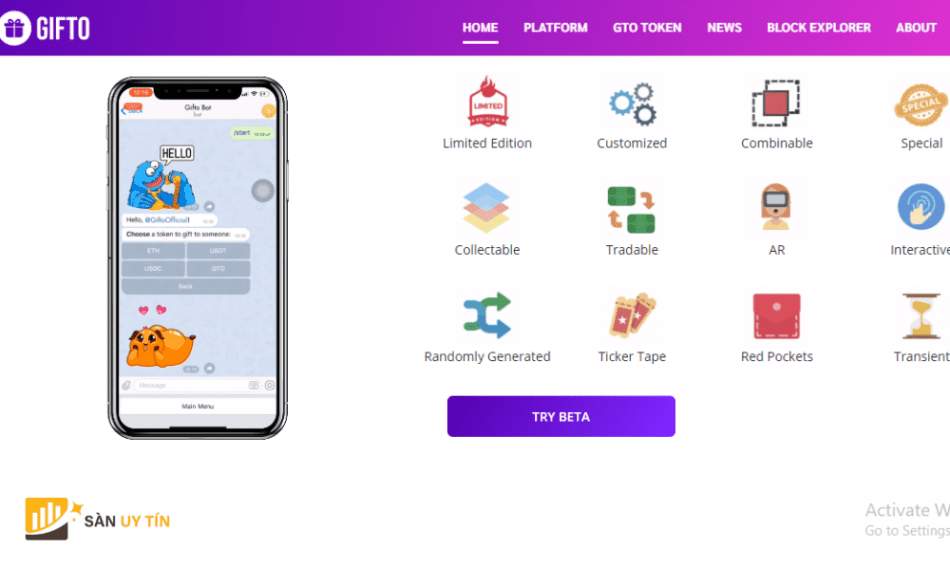 Gifto là gì? Tổng hợp kiến thức về Gifto & GTO coin - Sanuytin.com